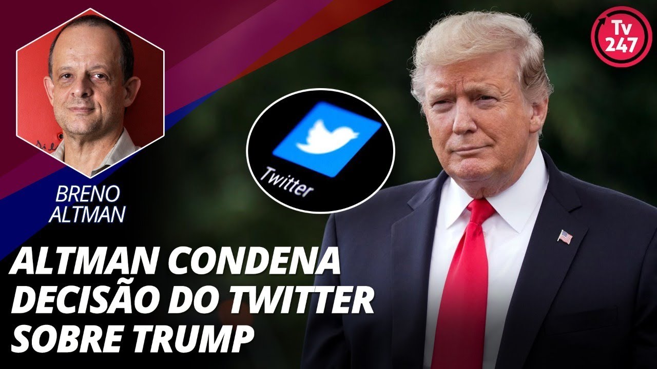 Altman condena decisão do Twitter sobre Trump - YouTube