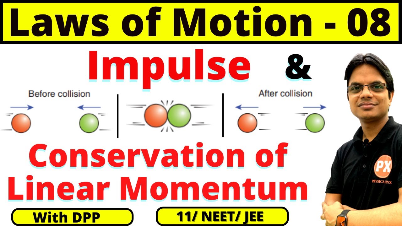 Laws of Motion Class 11 Physics Ch-5 | L-8 | Impulse Momentum Theorem ...