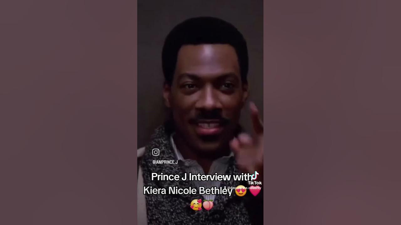 Prince J Interview With Kiera Nicole Bethley 😍 ️ Youtube