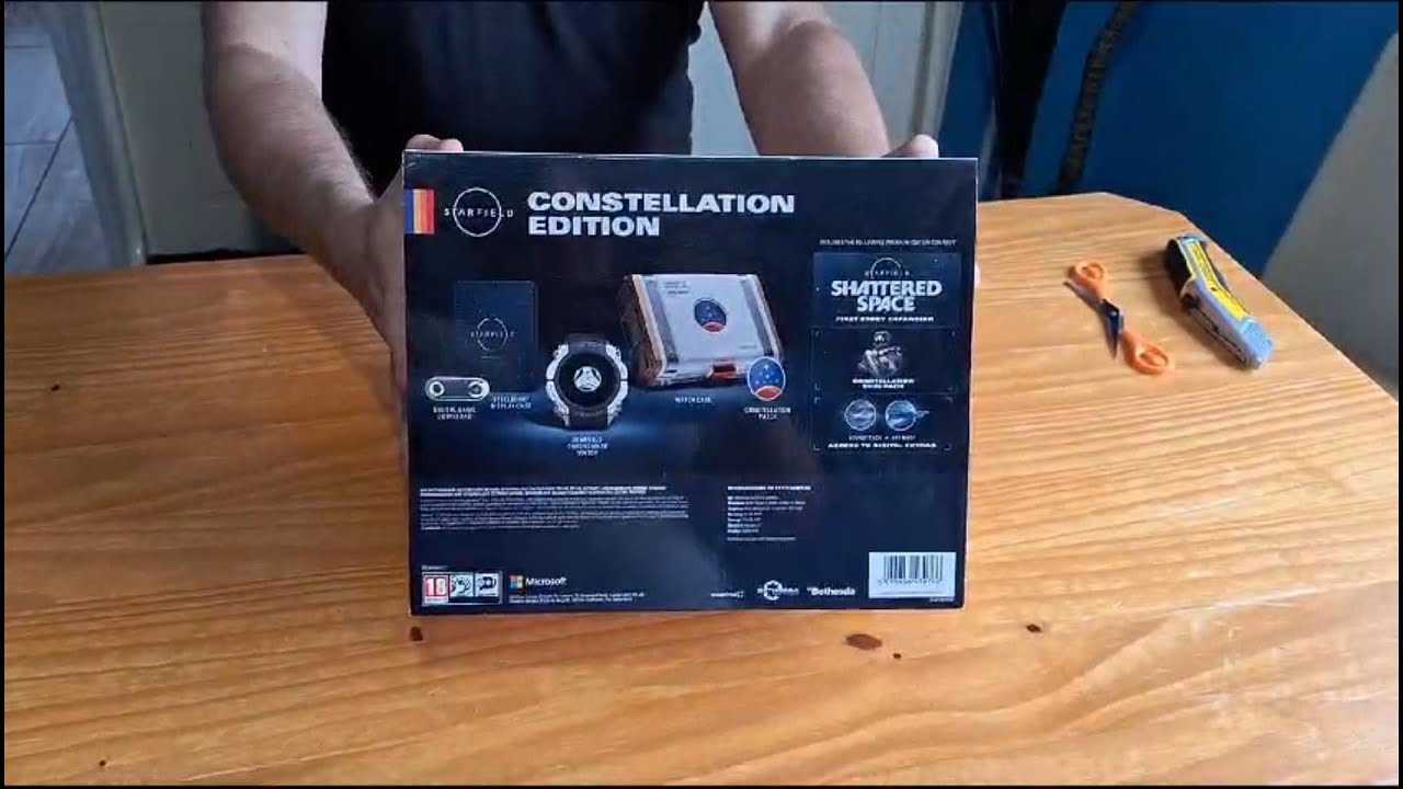Starfield constellation edition unboxing - YouTube
