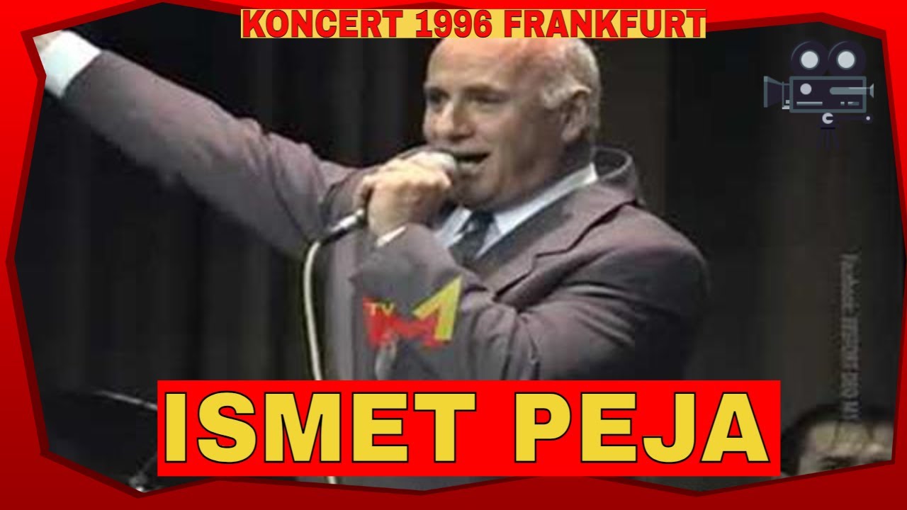 Ismet Peja - Live ne koncertin Frankfurt 1996 - YouTube