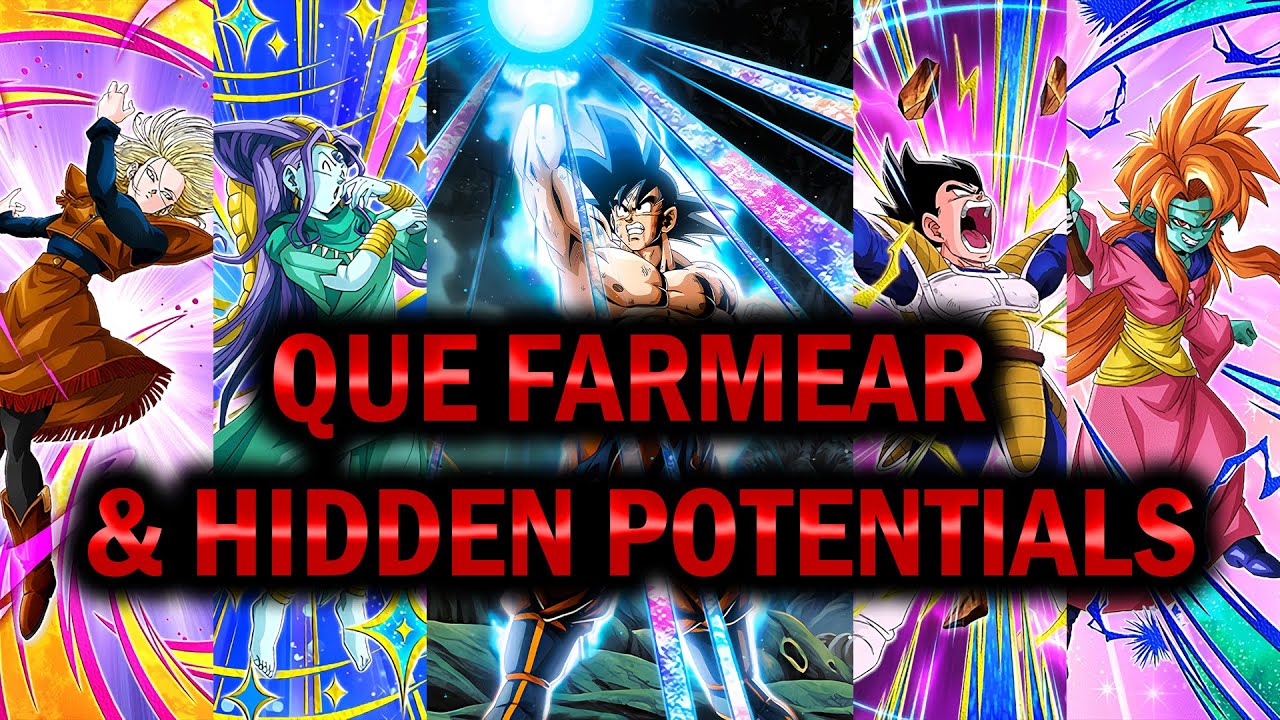 Parte 2! Que farmear y guia de Hidden Potentials de Octubre! (DBZ: Dokkan Battle) - YouTube