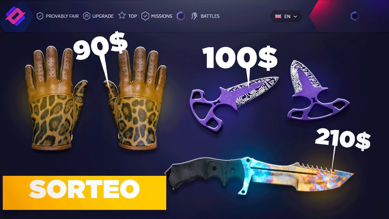 SORTEO de $400 Dolares en SKINS de CSGO "SKINCLUB" - YouTube