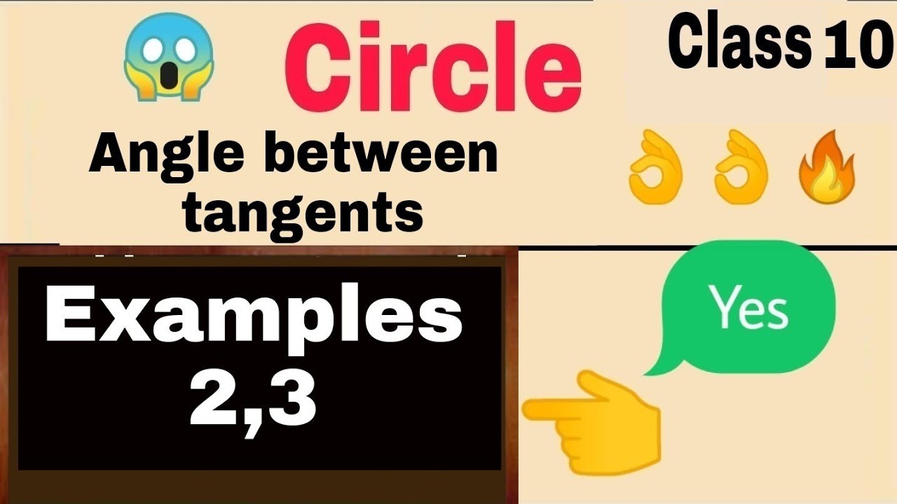 Circle class 10 math|ncert math class 10 chapter 10|math class 10 ...