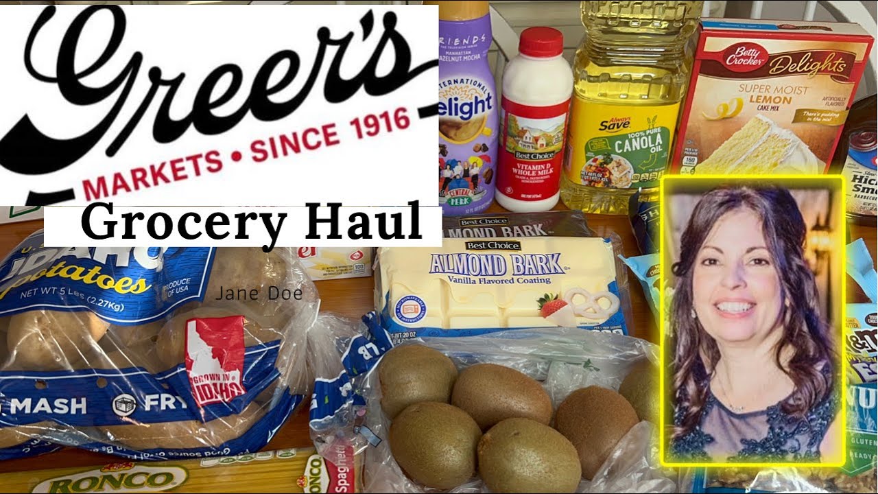 Greer’s grocery haul 2023 - YouTube