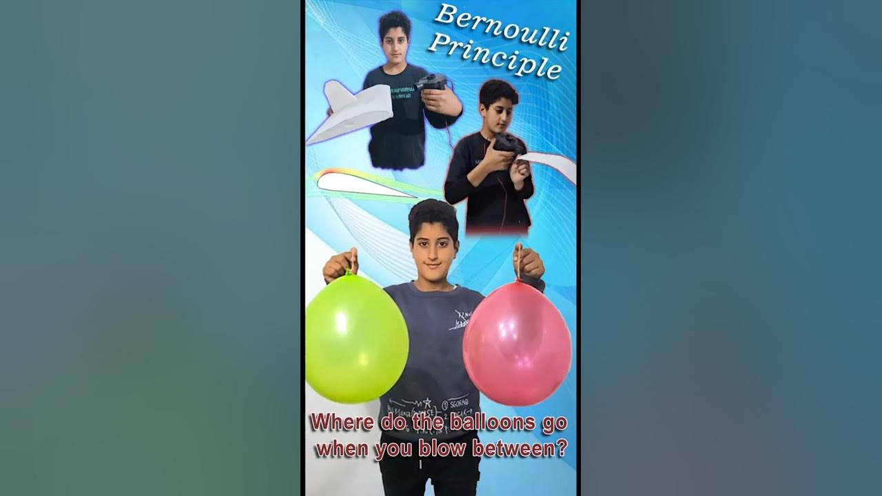 Blowing Between Two Balloons – Bernoulli’s Principle Explained! 🎈💨 - YouTube