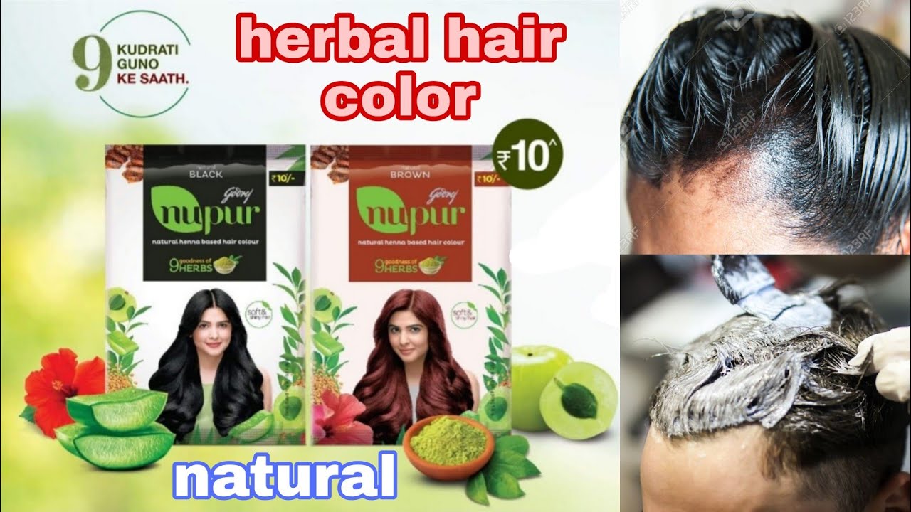 godrej nupur-natural henna based hair colour, BLACK @MYWORLD2019 - YouTube