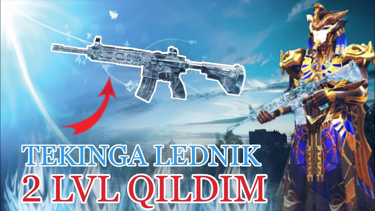 TEKINGA LEDNIK OLISH 2 LVL QILISH | M416 2LVL QILISH SIRI 100% | ЛЕДНИК ...