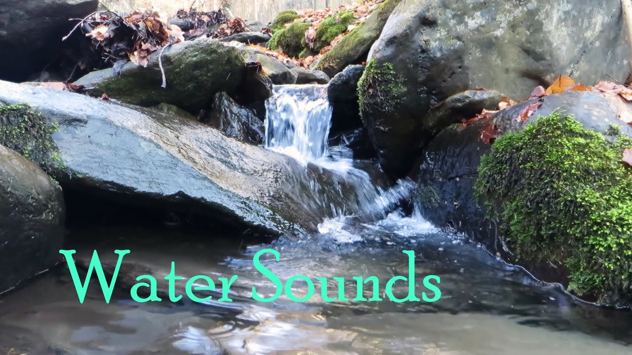 Water Sounds for Sleep or Focus - YouTube