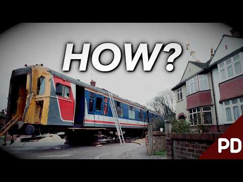 Train Unexpectedly Crashes into Suburban Garden | Plainly Difficult