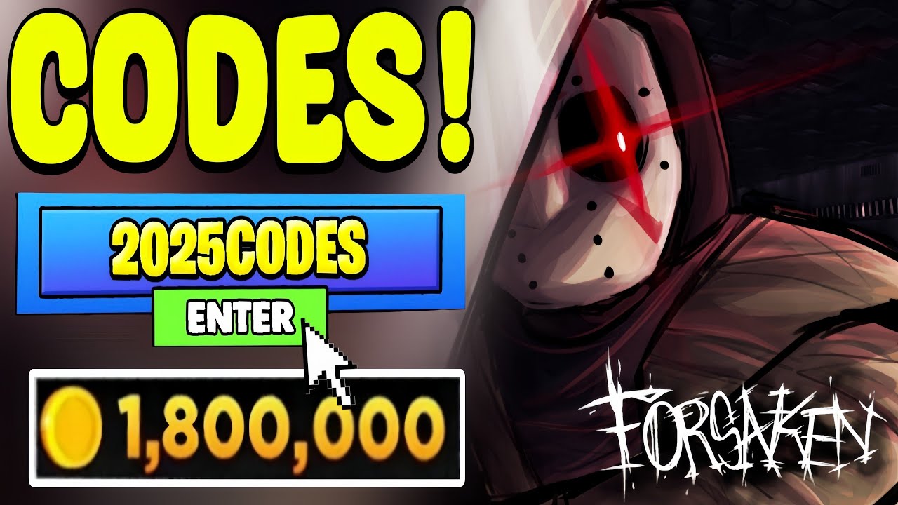 *NEW CODES* ROBLOX CODES FOR FORSAKEN IN 2025 - CODES FORSAKEN FORSAKEN ...