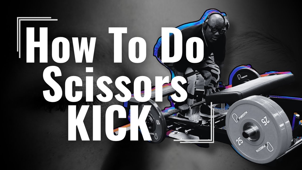 How To Do Scissors KICK TUTORIAL fit daily | Ab Workout #beginners ...