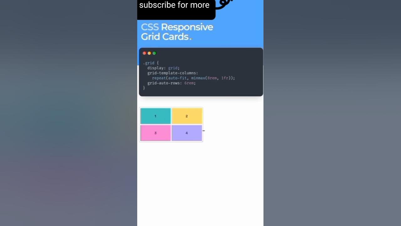 Css Response Grid Card Programming Html Webdesign Webdev Coding Css Apnacollegeofficial 