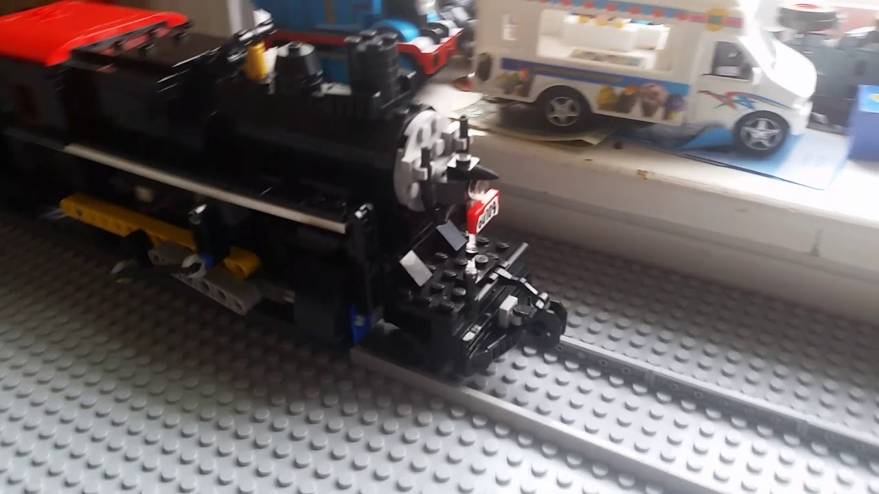 Custom Lego southern pacific 2-6-0 - YouTube