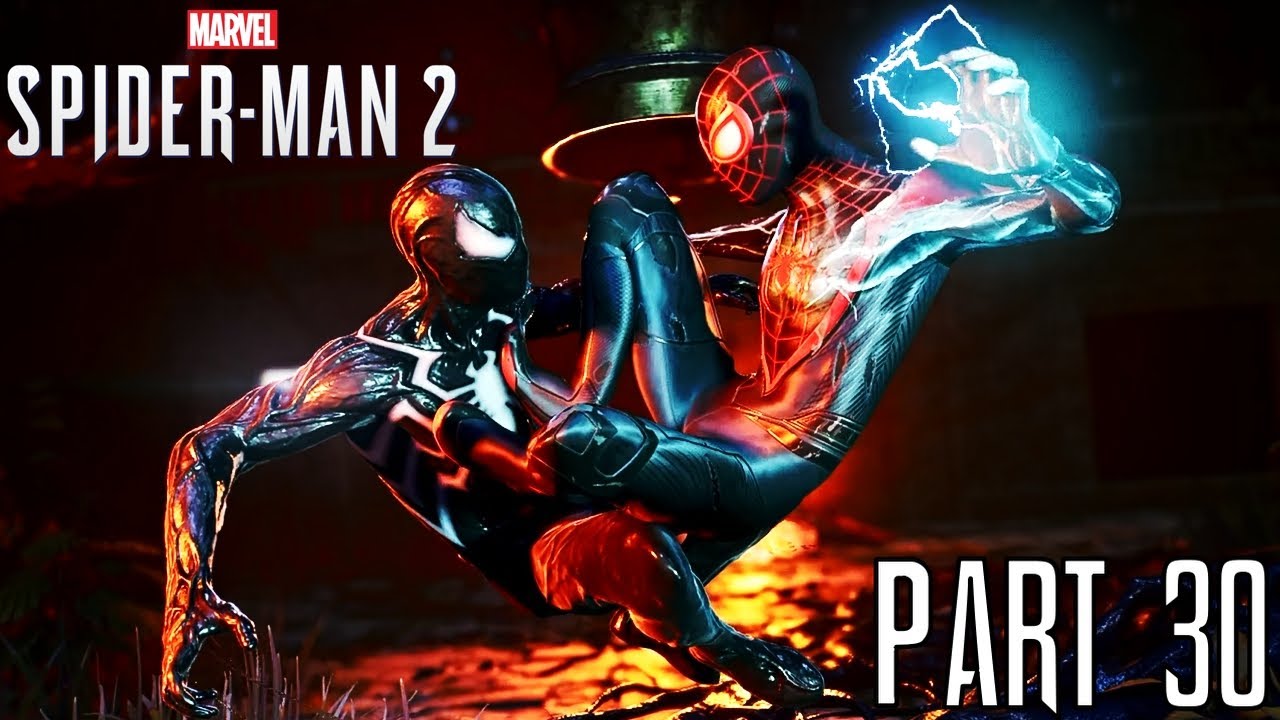 Spider-Man 2 - Gameplay Part 30 - Miles Morales vs Peter Parker Boss ...