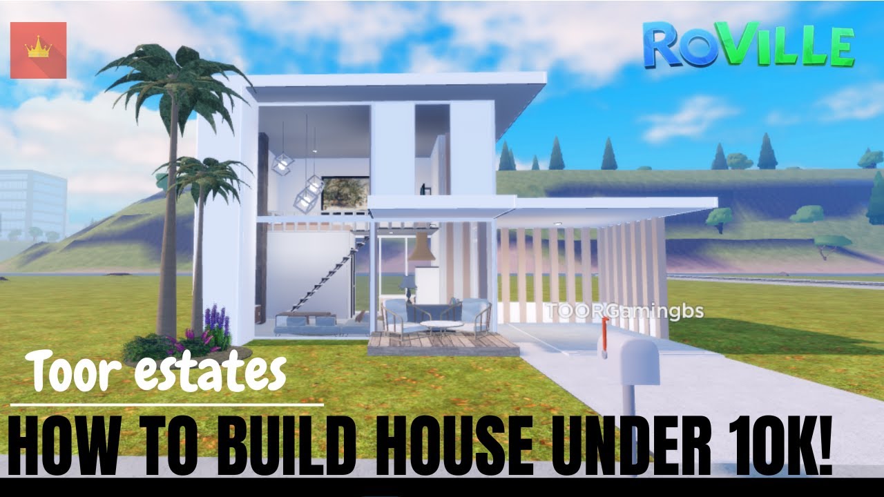 Roville Tutorial: How to build modern starter house in roville under ...