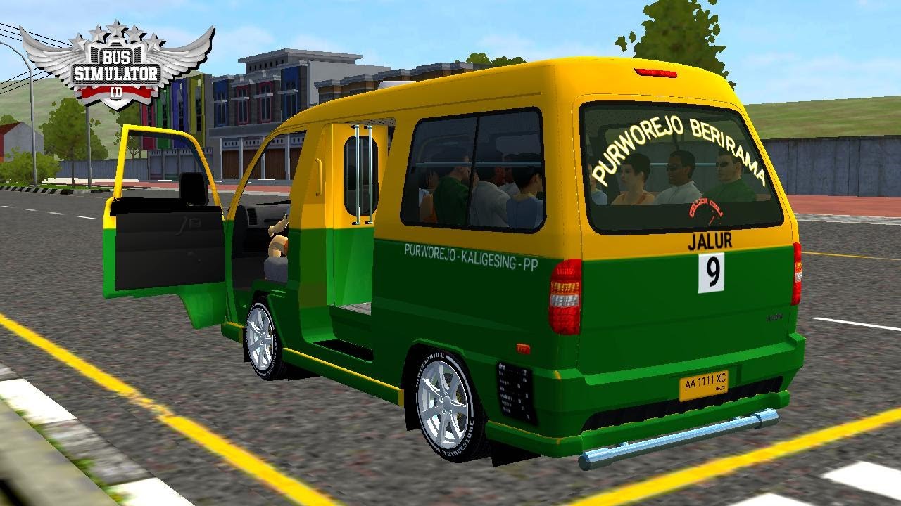 Share 8 Livery dan Mod Angkot Terbaru || Mod Bussid || Bus Simulator ...