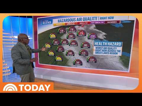 Wildfire Smoke, More Rain in Texas: Al Roker Tracks US Forecast