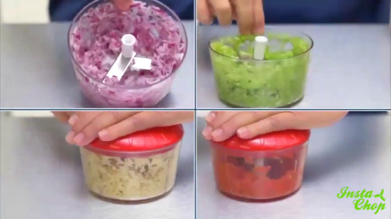 Manual Food Chopper - YouTube