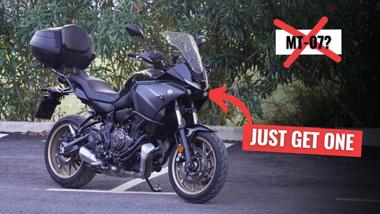 That's why Yamaha Tracer 7 can be a better choice over MT-07 - YouTube