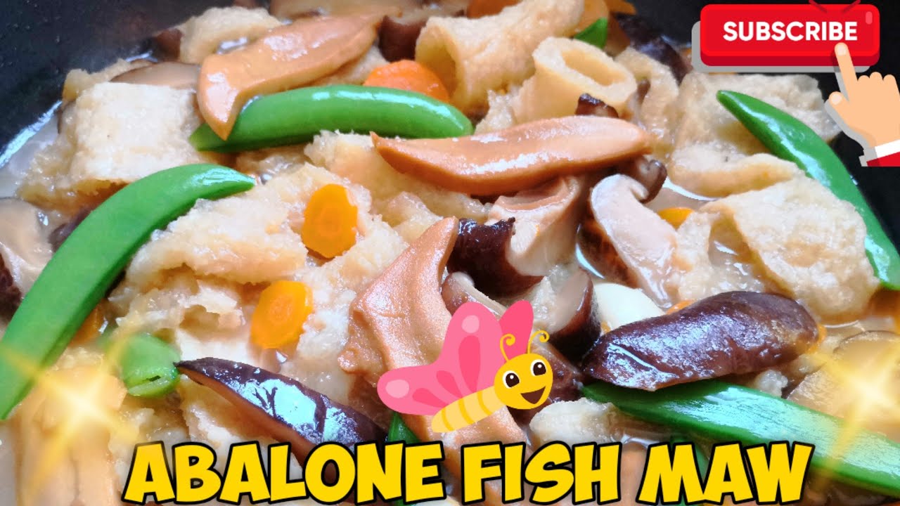 Abalone Fish Maw / 鲍鱼+魚鰾 - YouTube