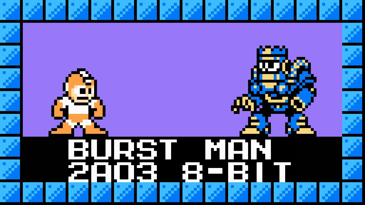 [Mega Man 7] Burst Man (2A03 8-Bit) - YouTube