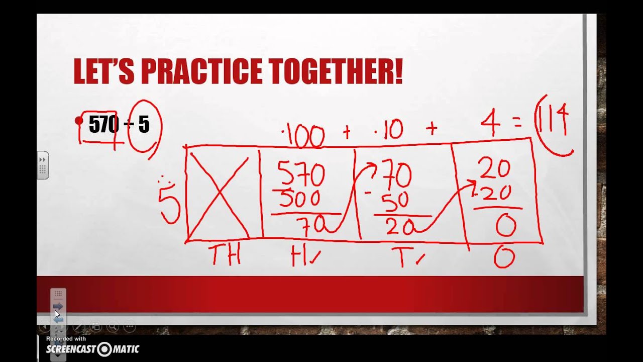 Array Model Division 3 Digit By 1 Digit YouTube Array Model Division 3 Digit By 1 Digit YouTube