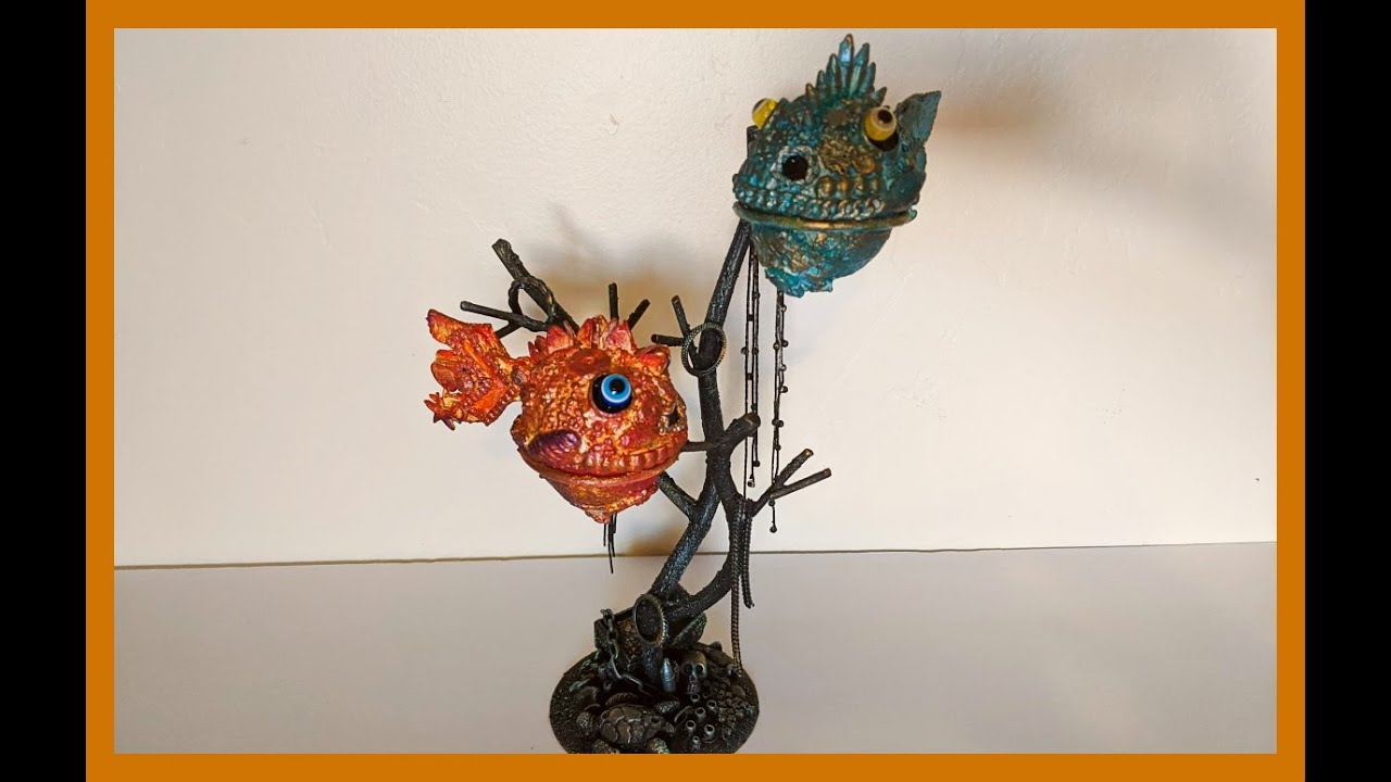 Assemblage Art.....Fishes - YouTube