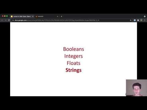 CSCI100: Lecture 4.3 - Floats, Strings - YouTube