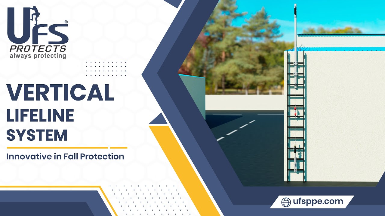 UFS Protects Vertical Lifeline System | USP- 2000A | Reliable Fall ...