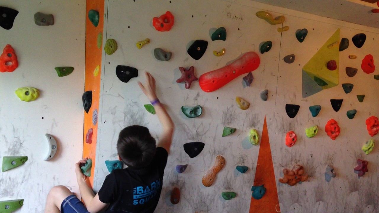 Random climbing and trying new routes - YouTube