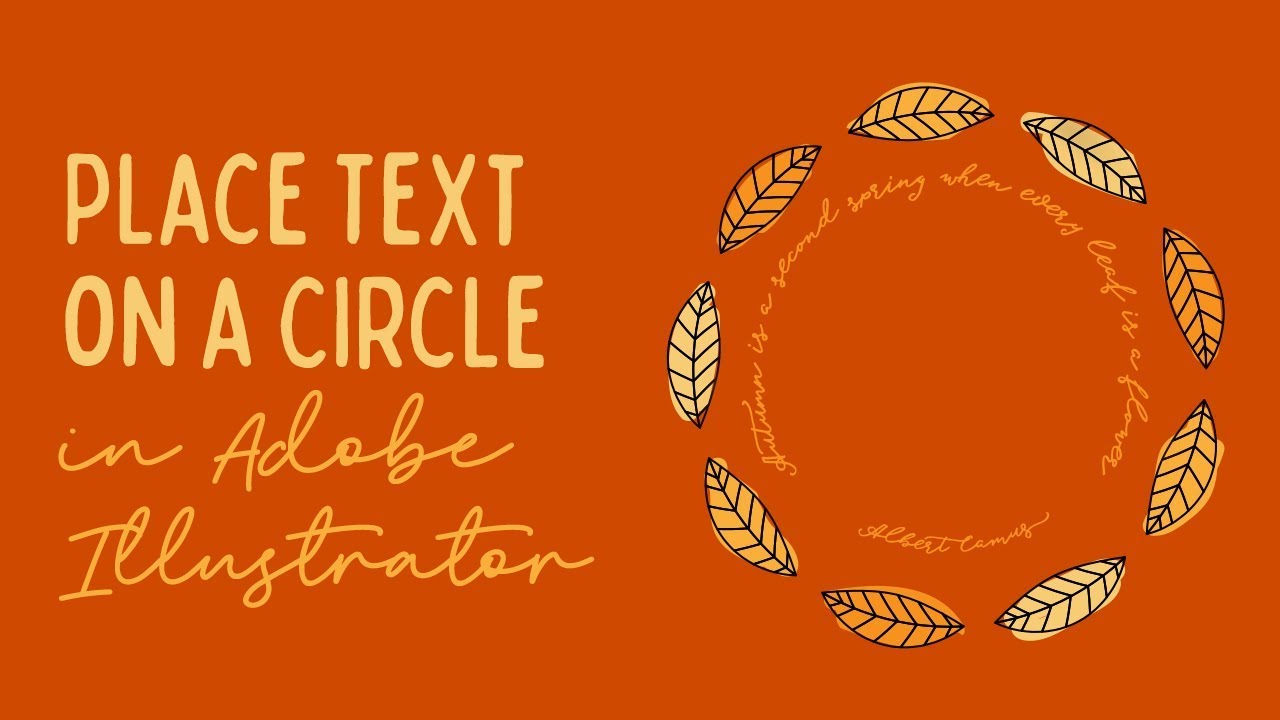 How To Place Text On A Circle In Illustrator YouTube how-to-place-text-on-a-circle-in-illustrator-youtube