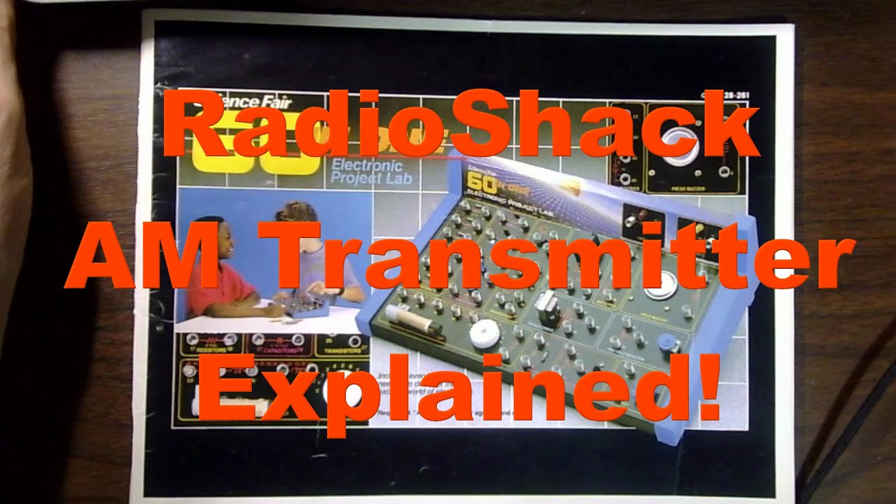 RadioShack AM transmitter explained - YouTube
