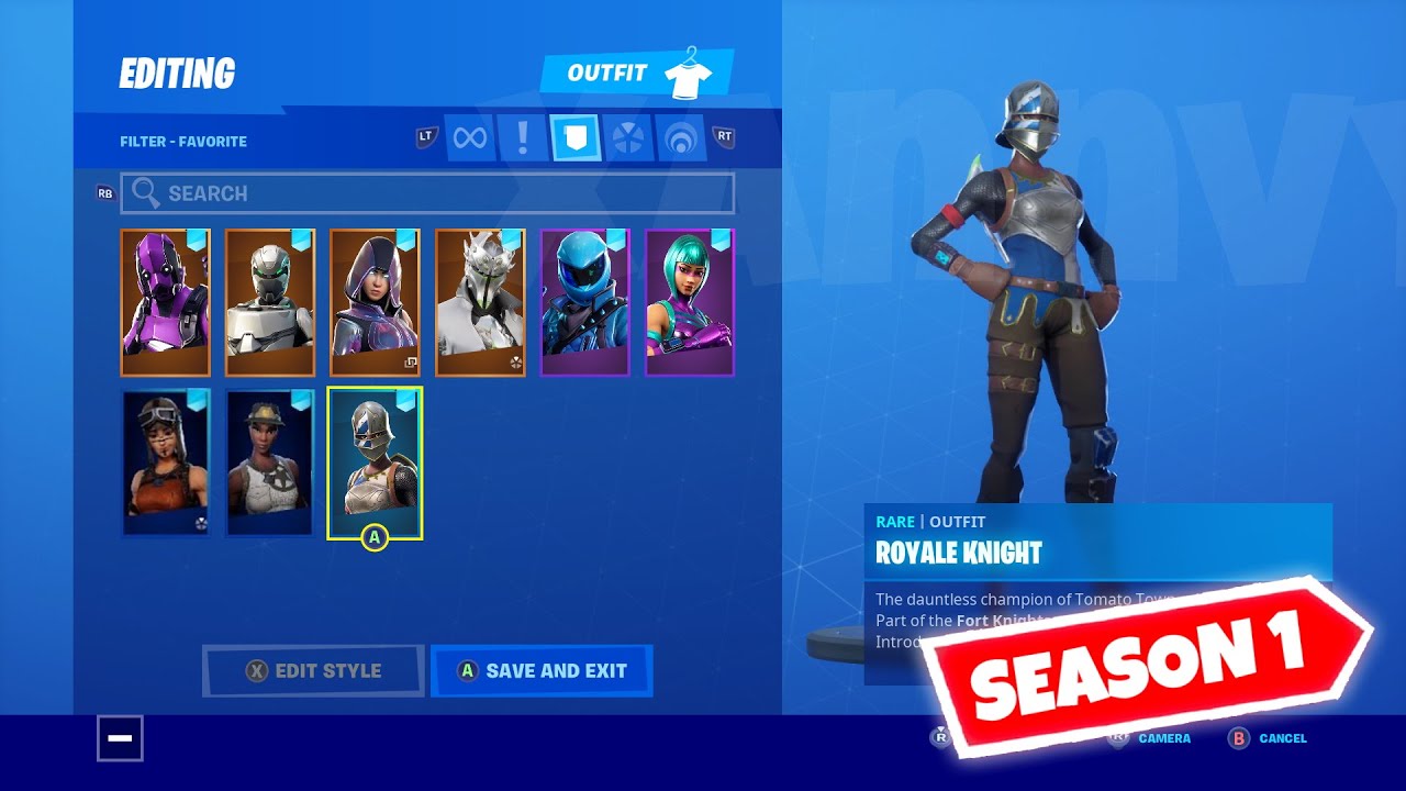 MY OG SEASON 1 LOCKER - YouTube