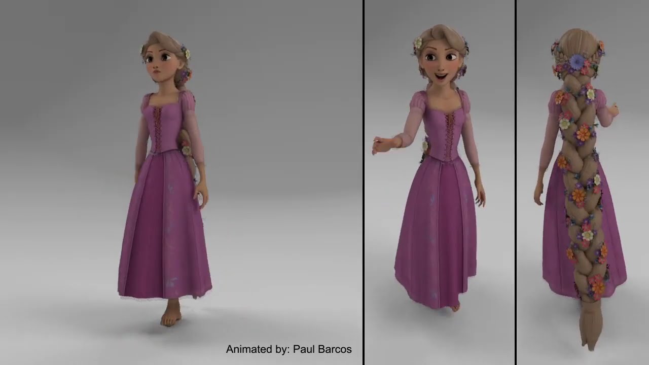 Walk Cycle Practice - YouTube