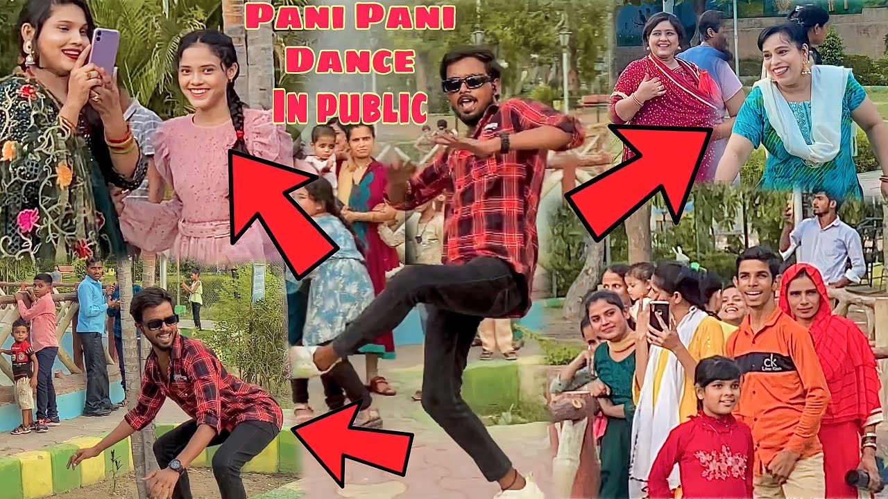 Pani Pani Dance In Public 😂 | Cute Girl Reaction 😍 | Funny Dance In ...