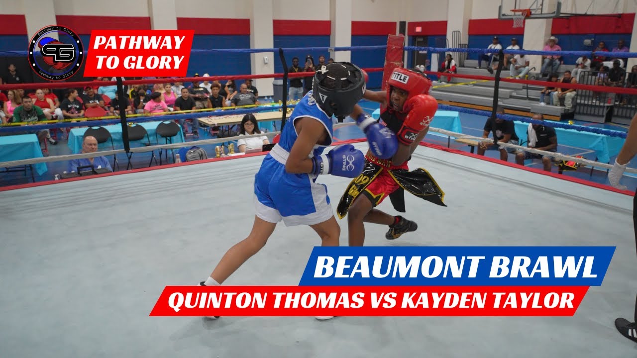 Boxing Full fights: Quinton Thomas vs Kayden Taylor - YouTube