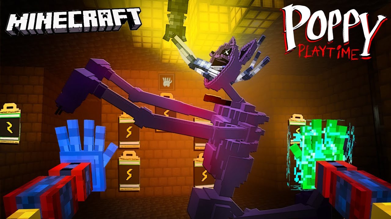 [New Realistic Map][part 2] Poppy Playtime Chapter 3 Deep Sleep vs ...