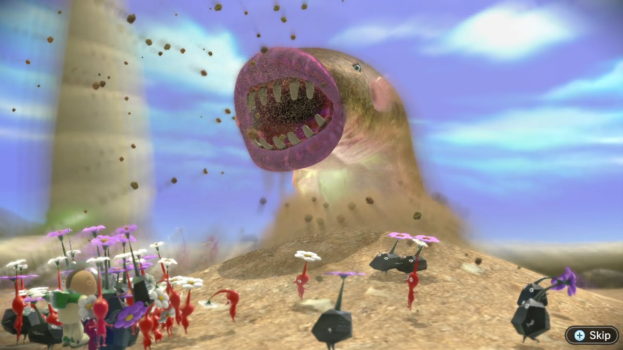 Pikmin 3 Deluxe [Day 7] - The Mystery of Sand-Eating Slugs - YouTube