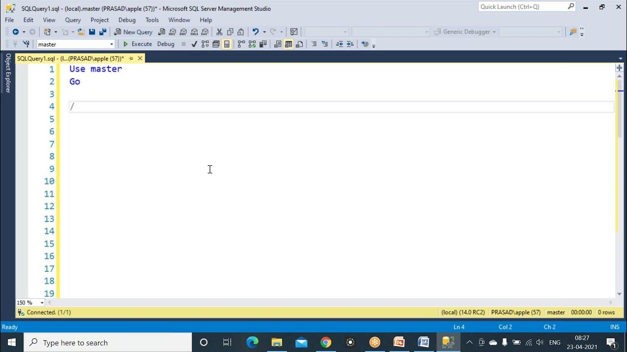 SQL Server Telugu EP-10 - YouTube