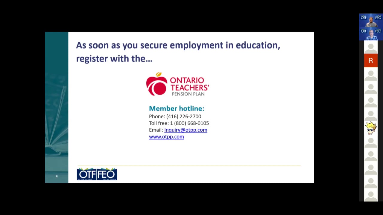 Demystifying the Teachers’ Pension Plan: OTPP for Teacher Candidates ...