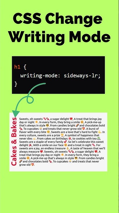 Rotate text the RIGHT WAY with CSS #shrots - YouTube