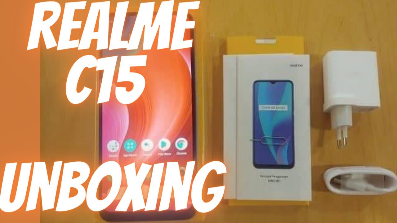 Realme C15 Unboxing - Unboxing realme c15 ram 4/64 - YouTube