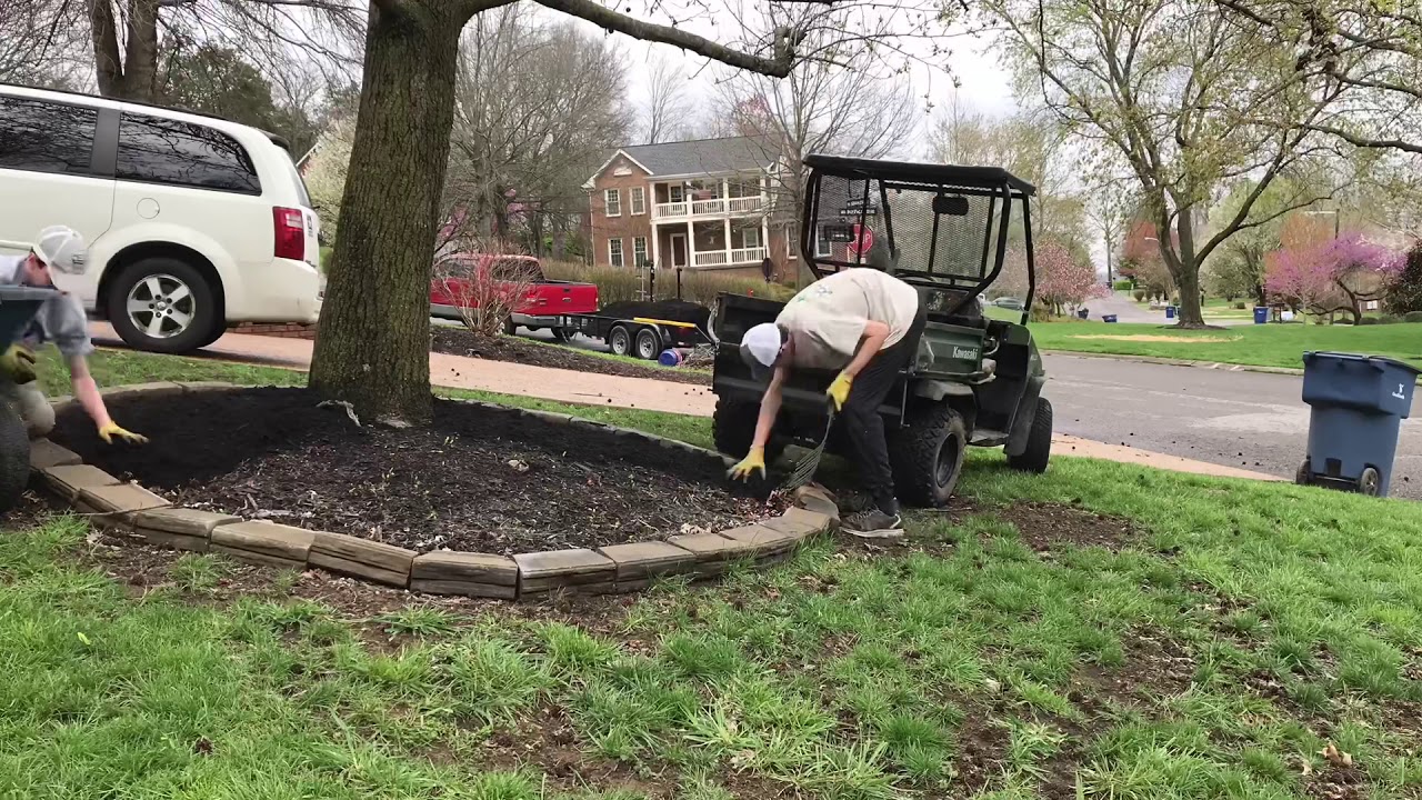 Mulch, Landscape Work, and Returning the Demo | Vlog #7 - YouTube