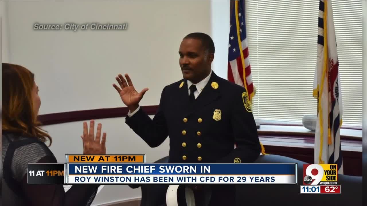 New fire chief 'is great for the department' - YouTube