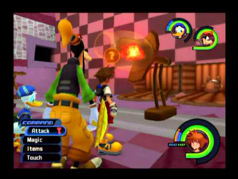 Kingdom Hearts Getting the Lady Luck Keyblade
