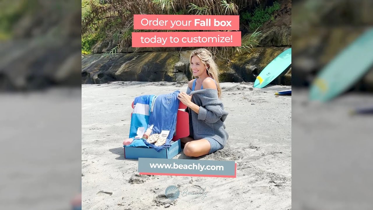 Keep It Coastal This Fall With Beachly | Beachly Fall Box 2022 - YouTube
