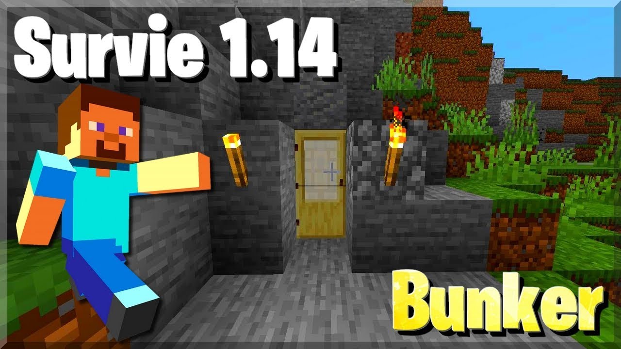 ON CONSTRUIT UNE BASE SOUS TERRE ! MINECRAFT SURVIE 1.14 #2 - YouTube