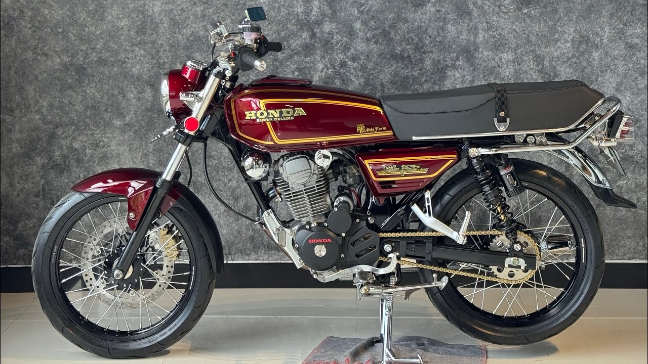 Modif GL 100 jadi ganteng & elegant || tumbasmotor || - YouTube