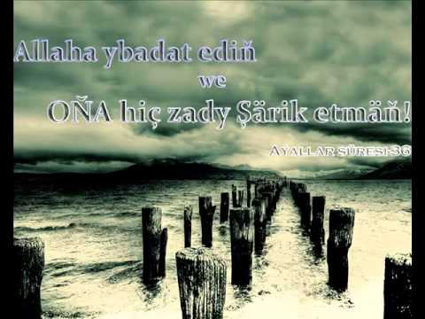 Bir Allaha ybadat edin we ona hic zady sharik etman  turkmen wagyz turkmen prikol dal
